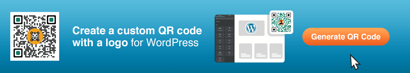 WordPress QR code: Put QR codes to your site - Free Custom QR Code Maker and Creator with logo